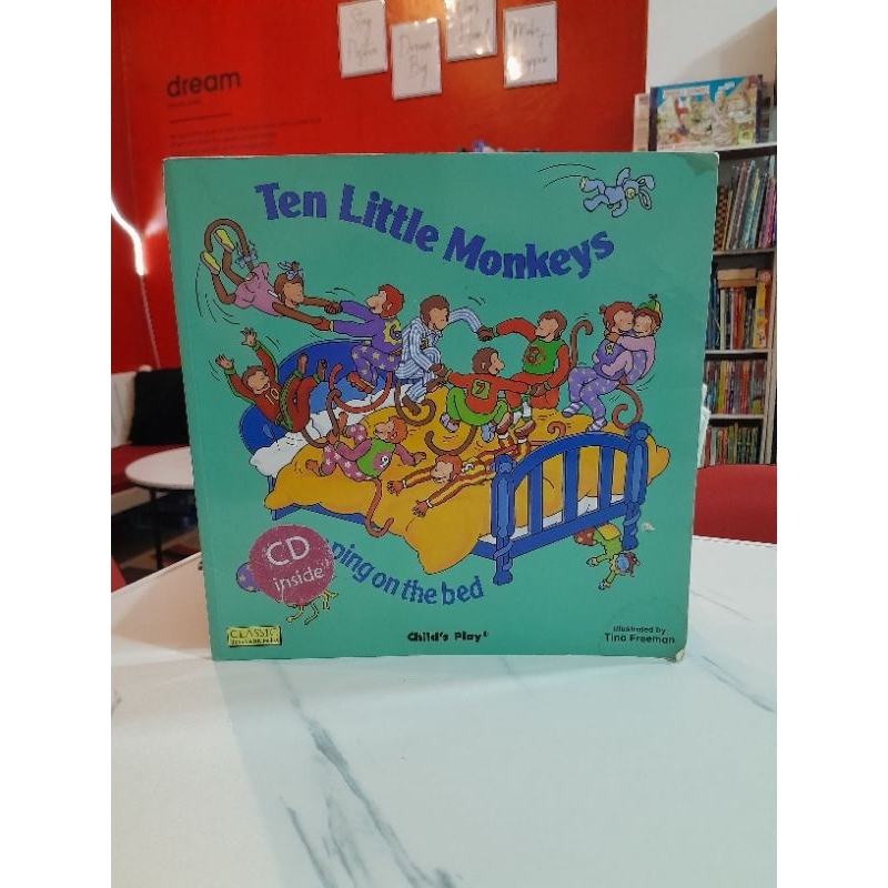 Ten Little Monkeys Jumping on Bed | Shopee Philippines