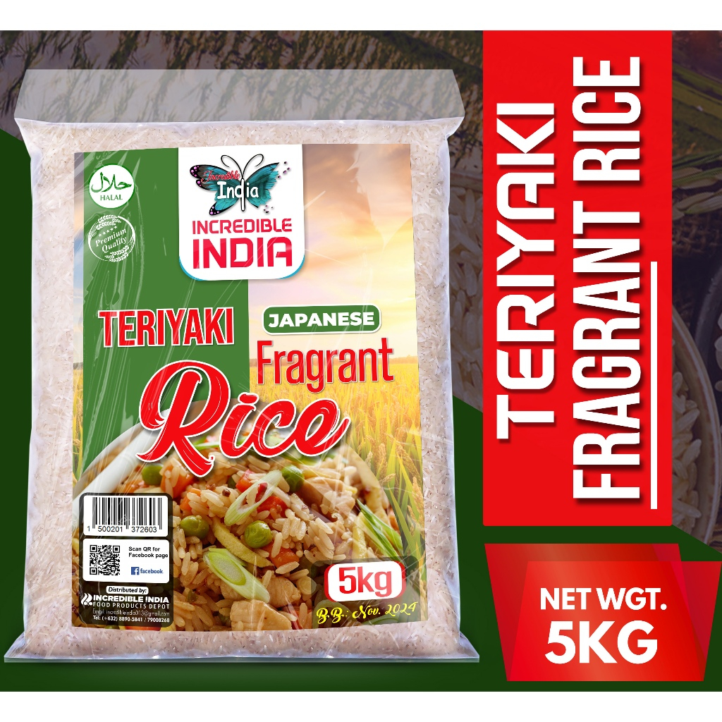 Teriyaki Japanese Fragrant Rice 5kg | Shopee Philippines