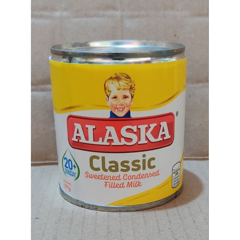 Alaska Classic Sweetened Condensed Filled Milk 377g | Shopee Philippines
