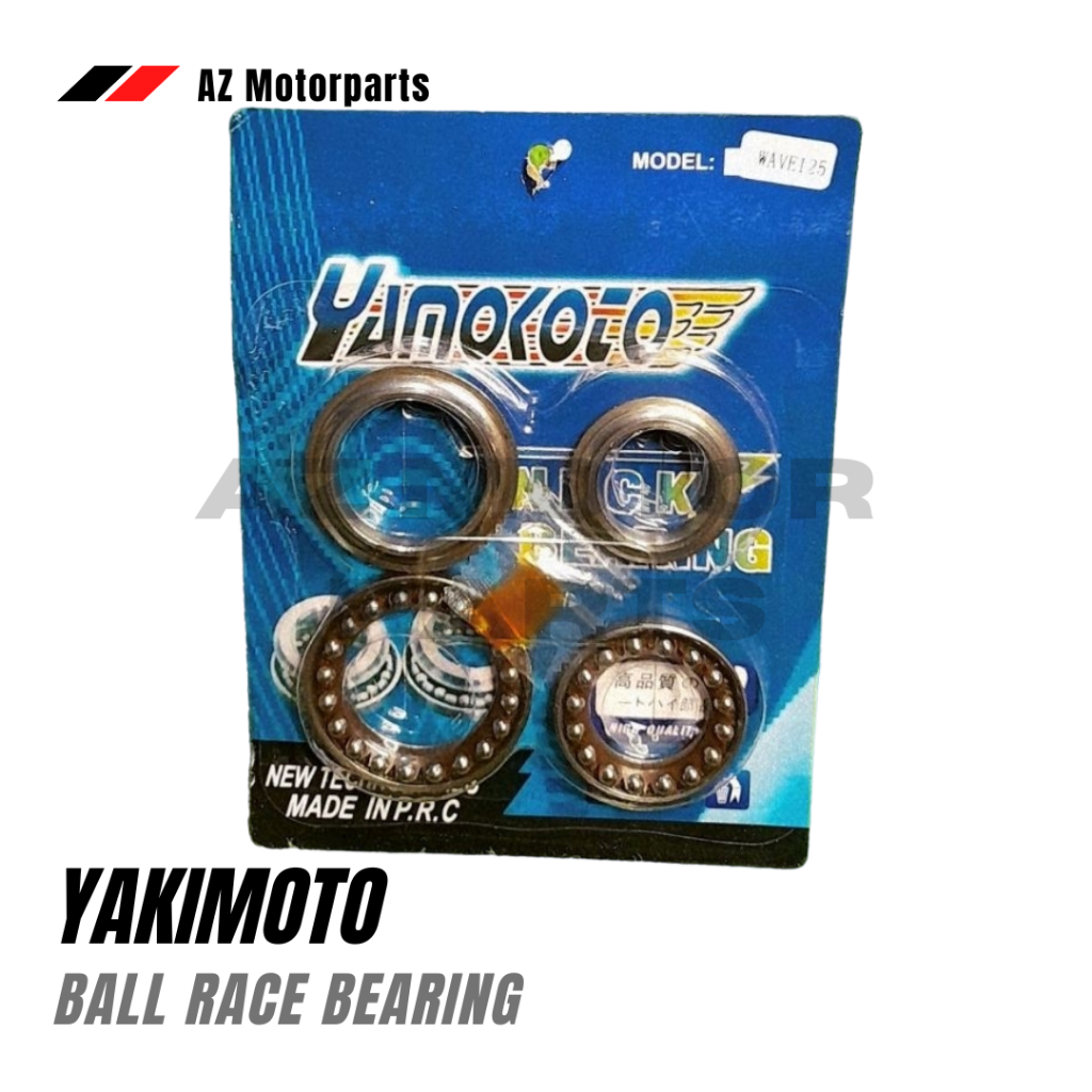 YAKIMOTO Ball Race Bearing for Wave125/Xrm/C100/Mio/Bc125/CT100/Tmx ...