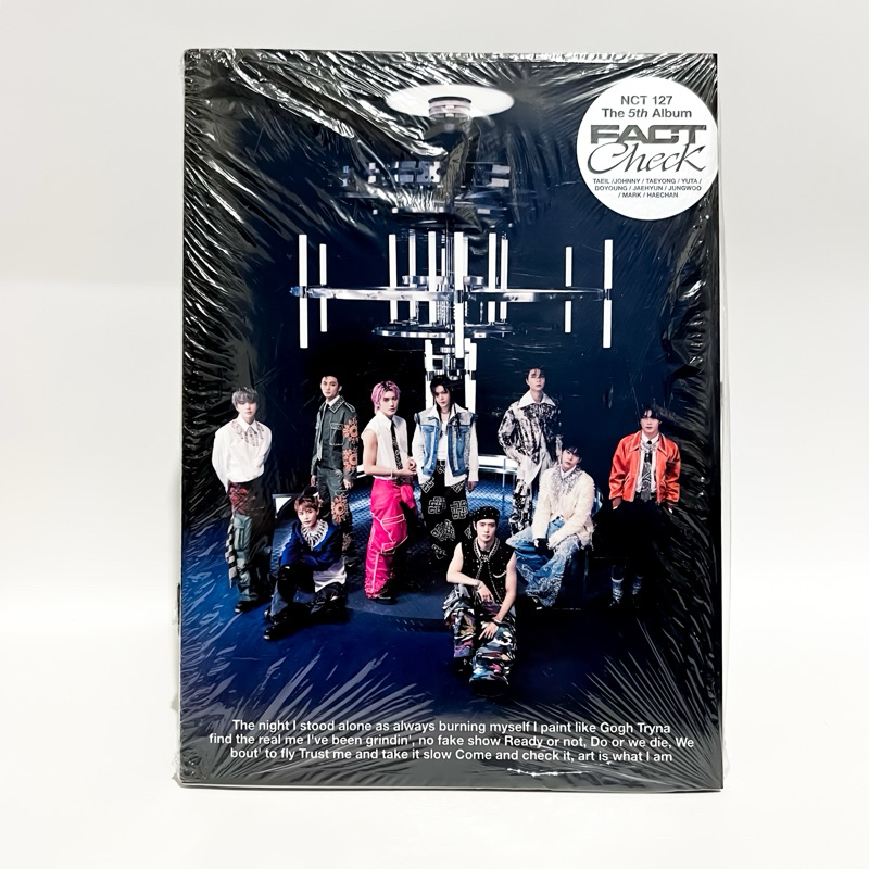 [ONHAND] Sealed NCT 127 Fact Check Album Chandelier Version | Shopee ...
