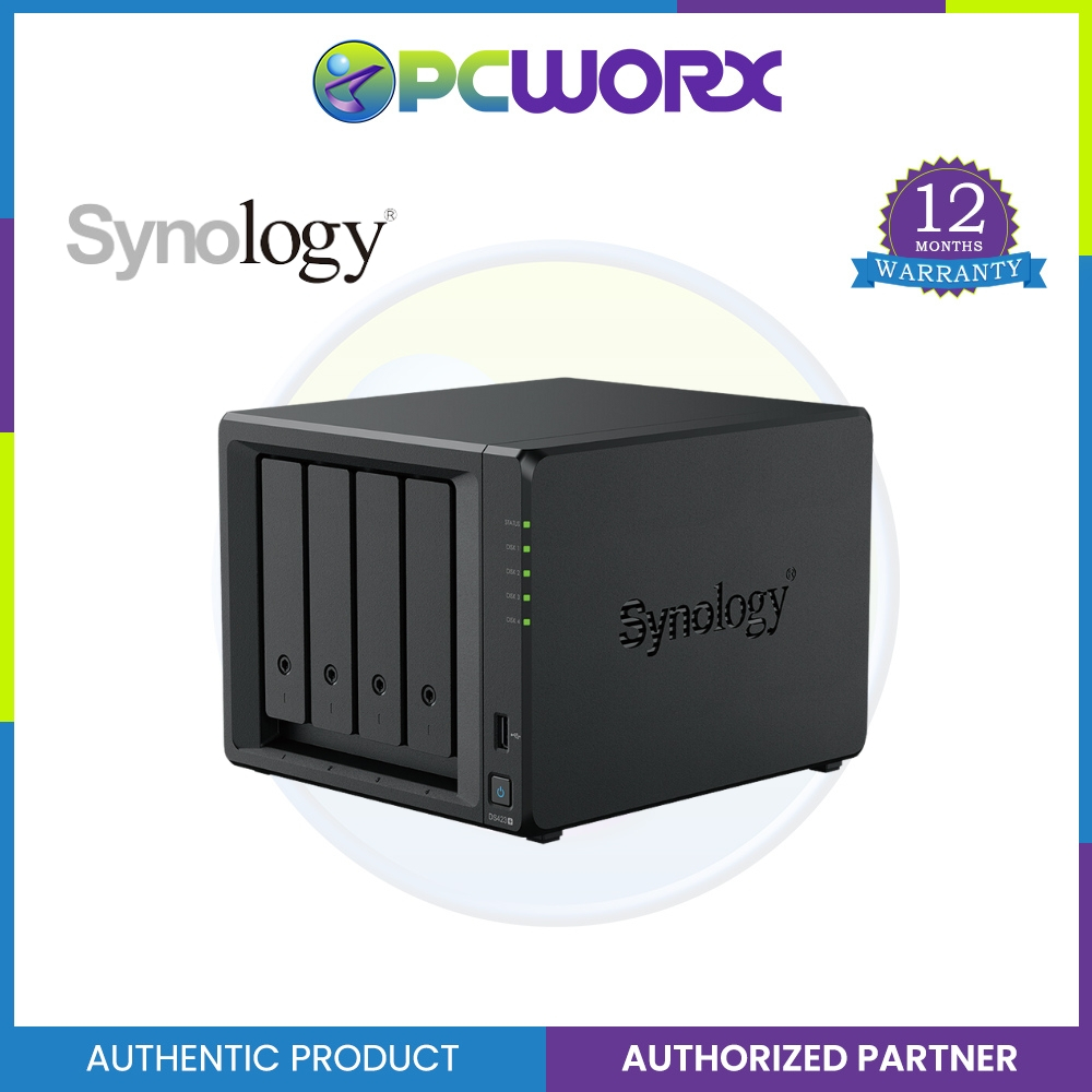 Synology DS423 2GB 4-Bay NAS | Synology DiskStation NAS Storage ...