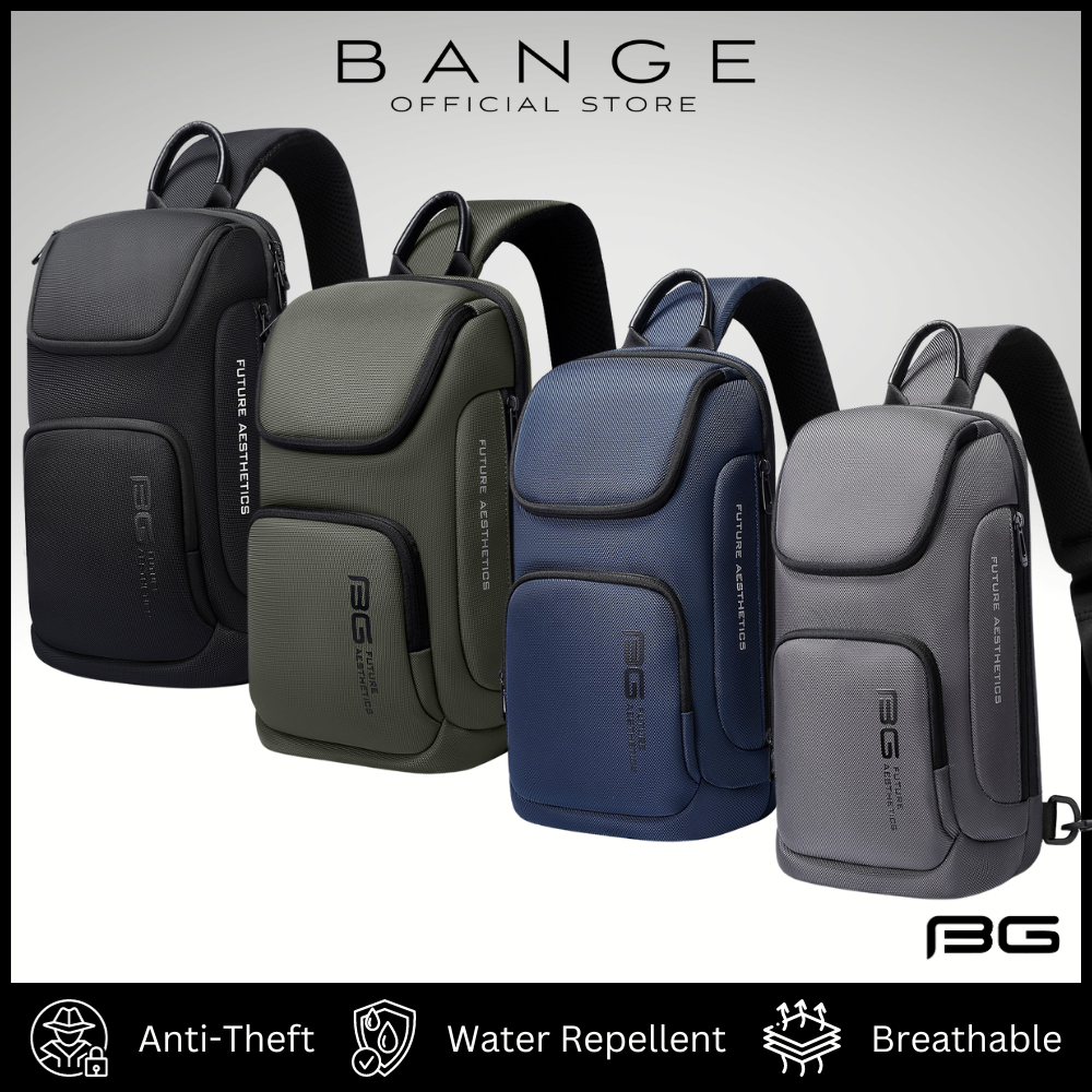 7565 BANGE Premium Quality Crossbody Bag Anti-theft For Men Portable Waterproof Shoulder ...