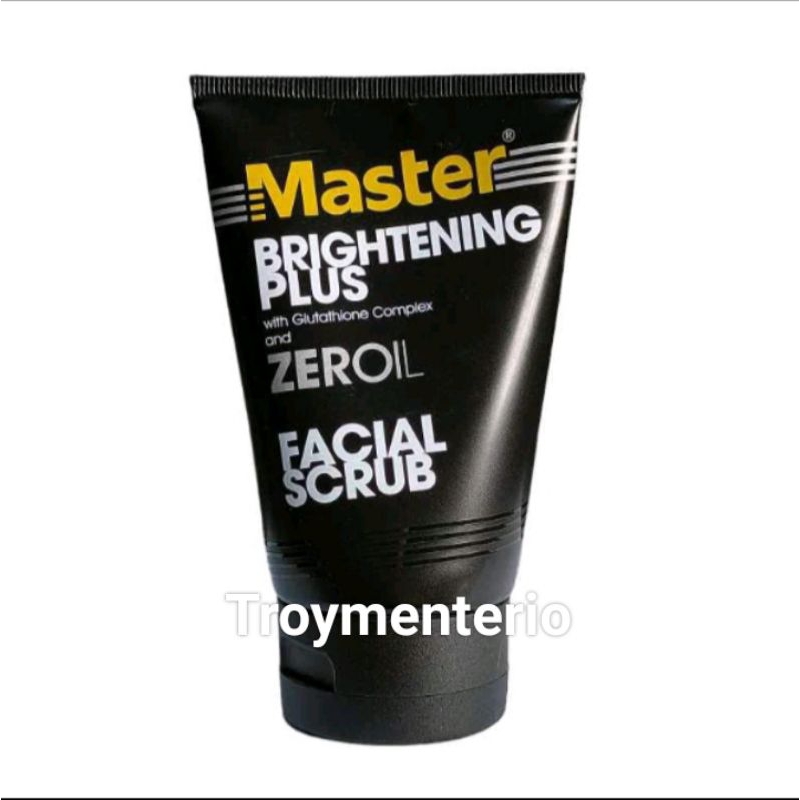 Master Brightening Plus w/ Glutathione Complex & ZEROIL Facial Scrub ...