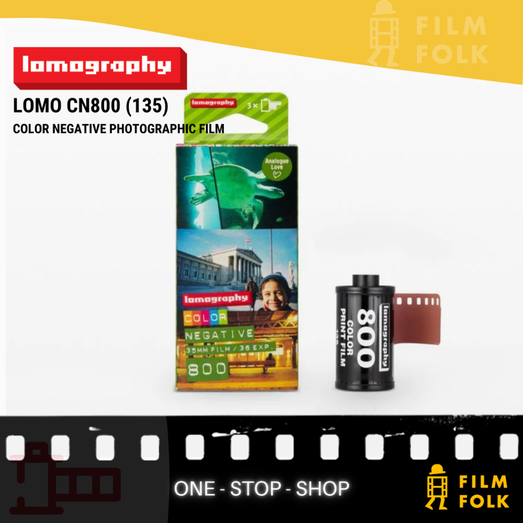 LOMO CN800 - 135/35MM FORMAT COLORED PHOTOGRAPHIC FILM | Shopee Philippines