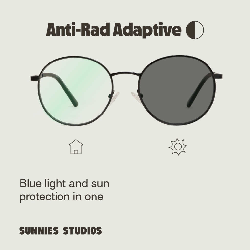 Sunnies Studios Anti-Rad Adaptive Quill (Non-graded Blue Light and ...