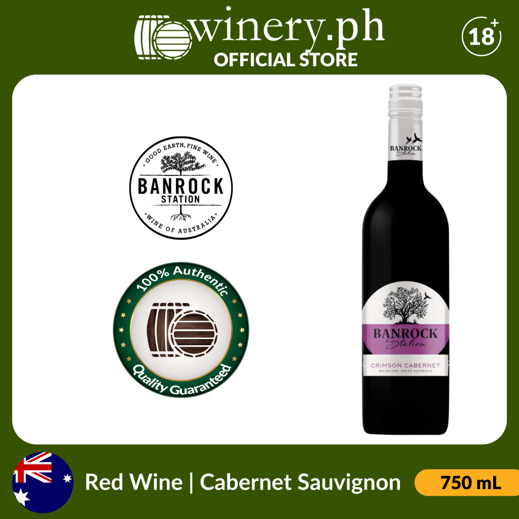 Banrock Station Crimson Cabernet Sauvignon | Red Wine | WINERY.PH ...