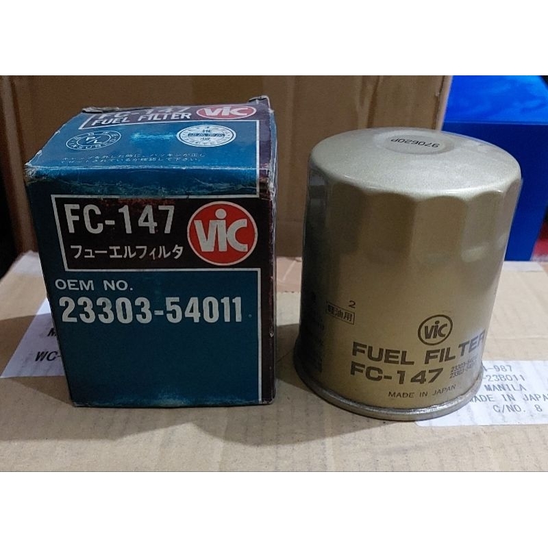 FC-147 FUEL FILTER FOR HIACE, TAMARAW, HILUX VIC ORIGINAL | Shopee ...
