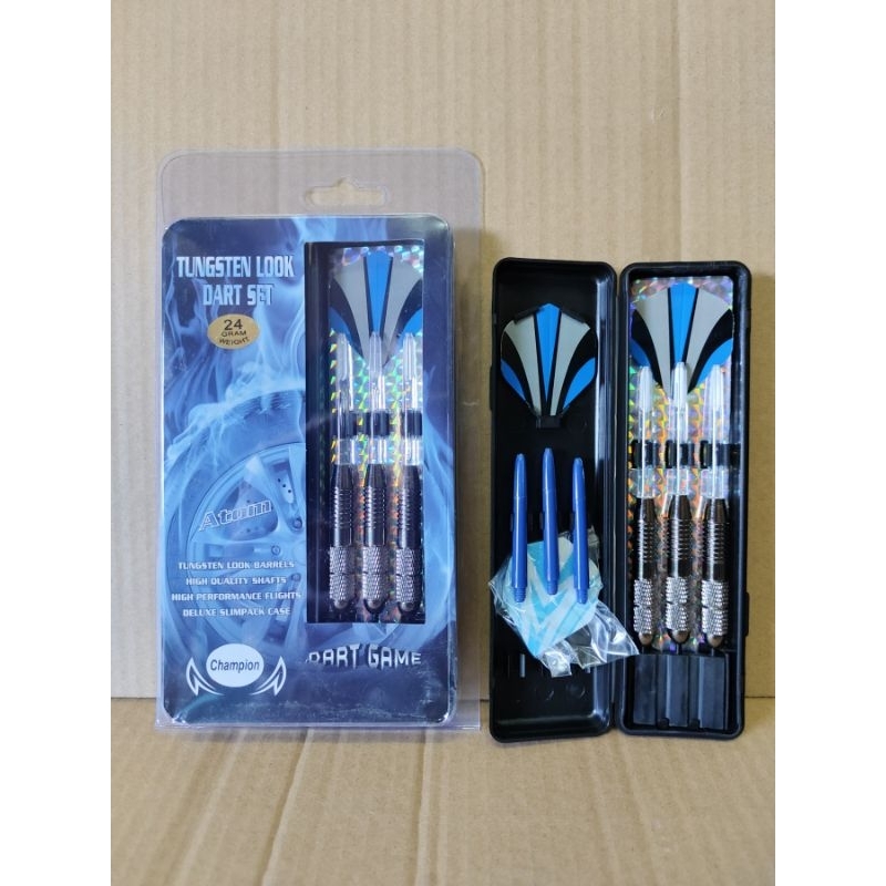 CHAMPION ATOM Brass Dart Pins 21 22 23 or 24 grams Dartpins Tungsten ...