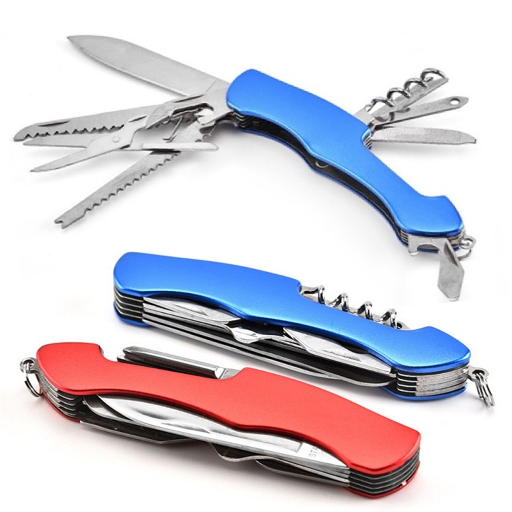 G106 Stainless Steel Multi Functional Multi Utility Tool Swiss Knife ...