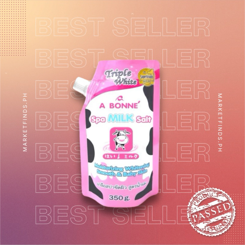 A BONNE SPA MILK SALT SCRUB 350g | Shopee Philippines