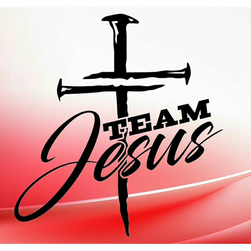 Cut out Team Jesus vinyl car sticker | Shopee Philippines