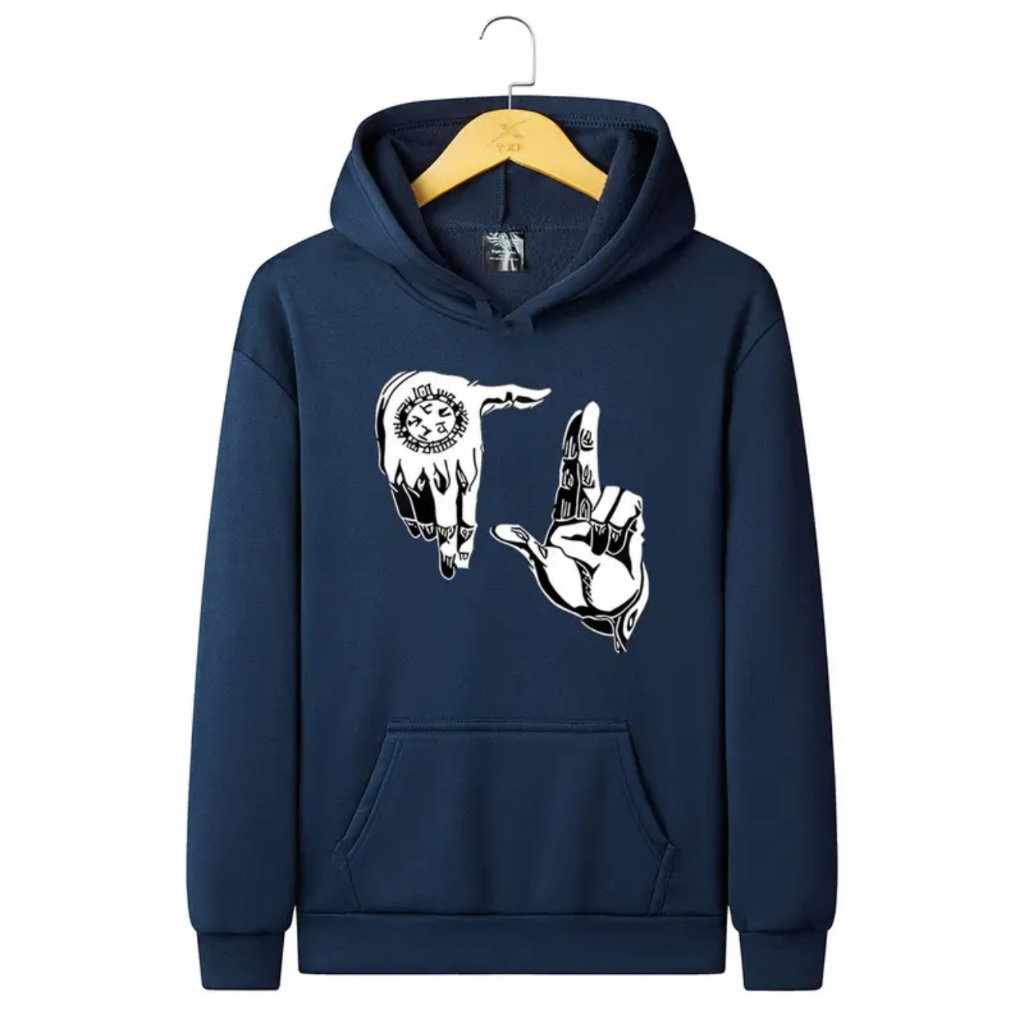 HOODIE JACKET WITHOUT ZIPPER 80% FABRIC COTTON ( not thicker nor ...