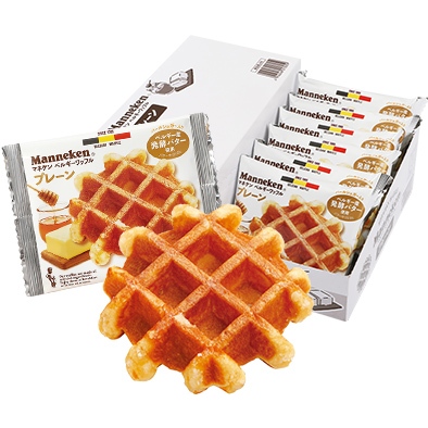 【JAPAN BOX】Manneken Belgian waffles, Diret from Japan | Shopee Philippines