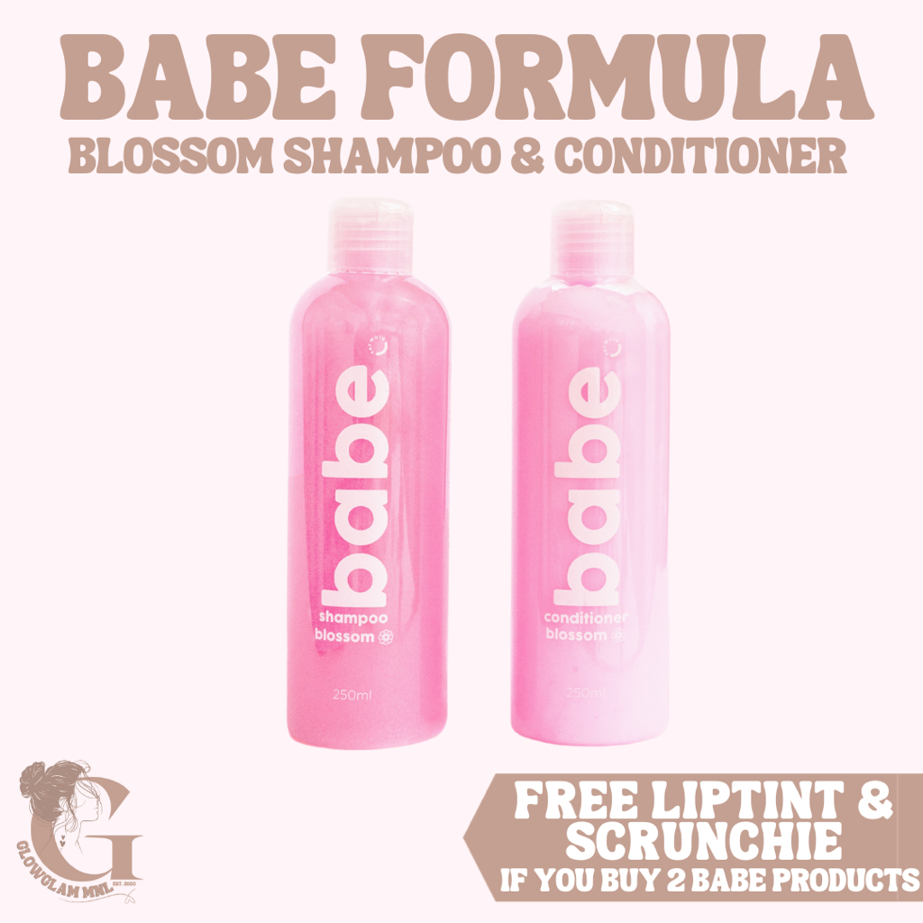 Babe Formula Blossom Shampoo & Conditioner Keratin Argan Oil Floral ...