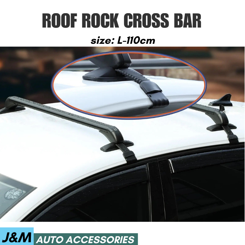 Roof rack cross bar universal gutterless | Shopee Philippines