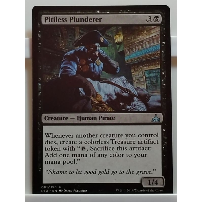 Pitiless Plunderer (Magic the gathering) | Shopee Philippines