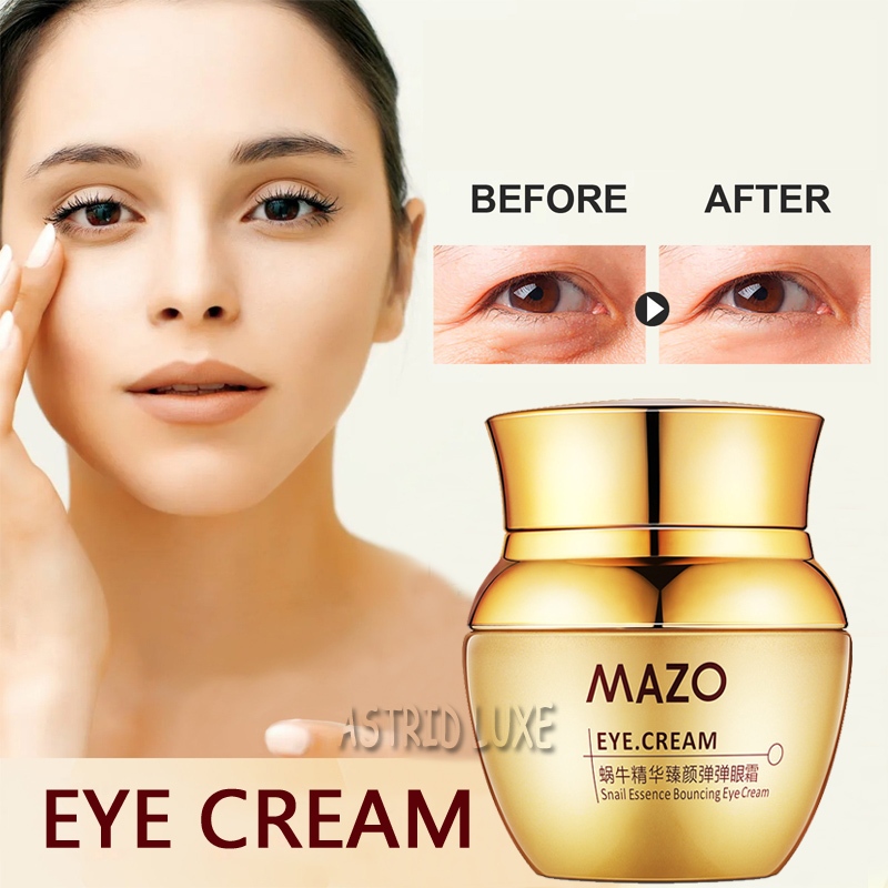 MAZO Snail Essence Bouncing Eye Cream 35g | Shopee Philippines