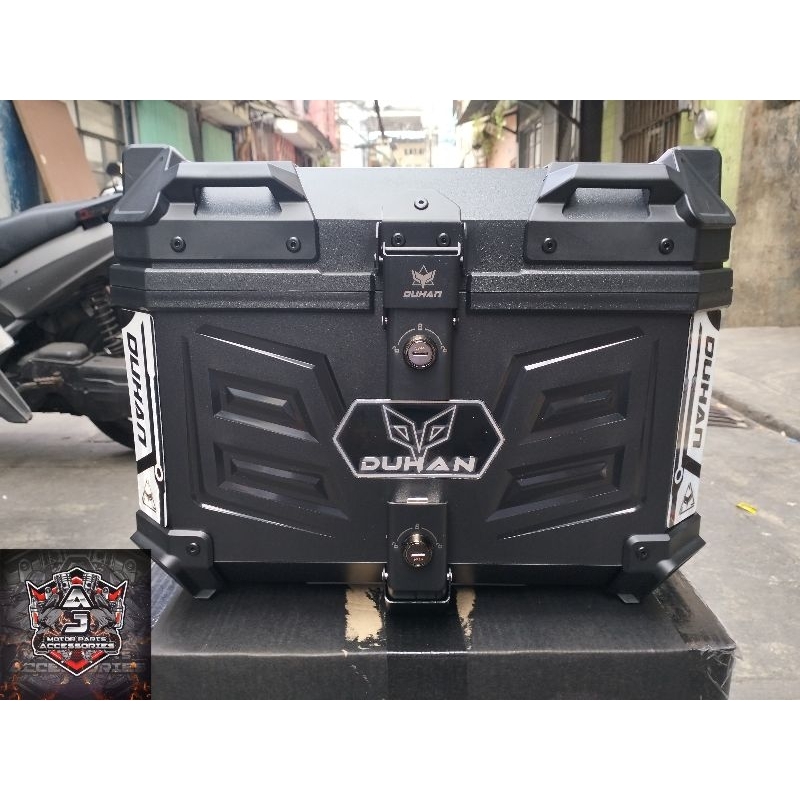 DUHAN V8 ABS HARD PLASTIC TOP BOX 45 LITTERS | Shopee Philippines