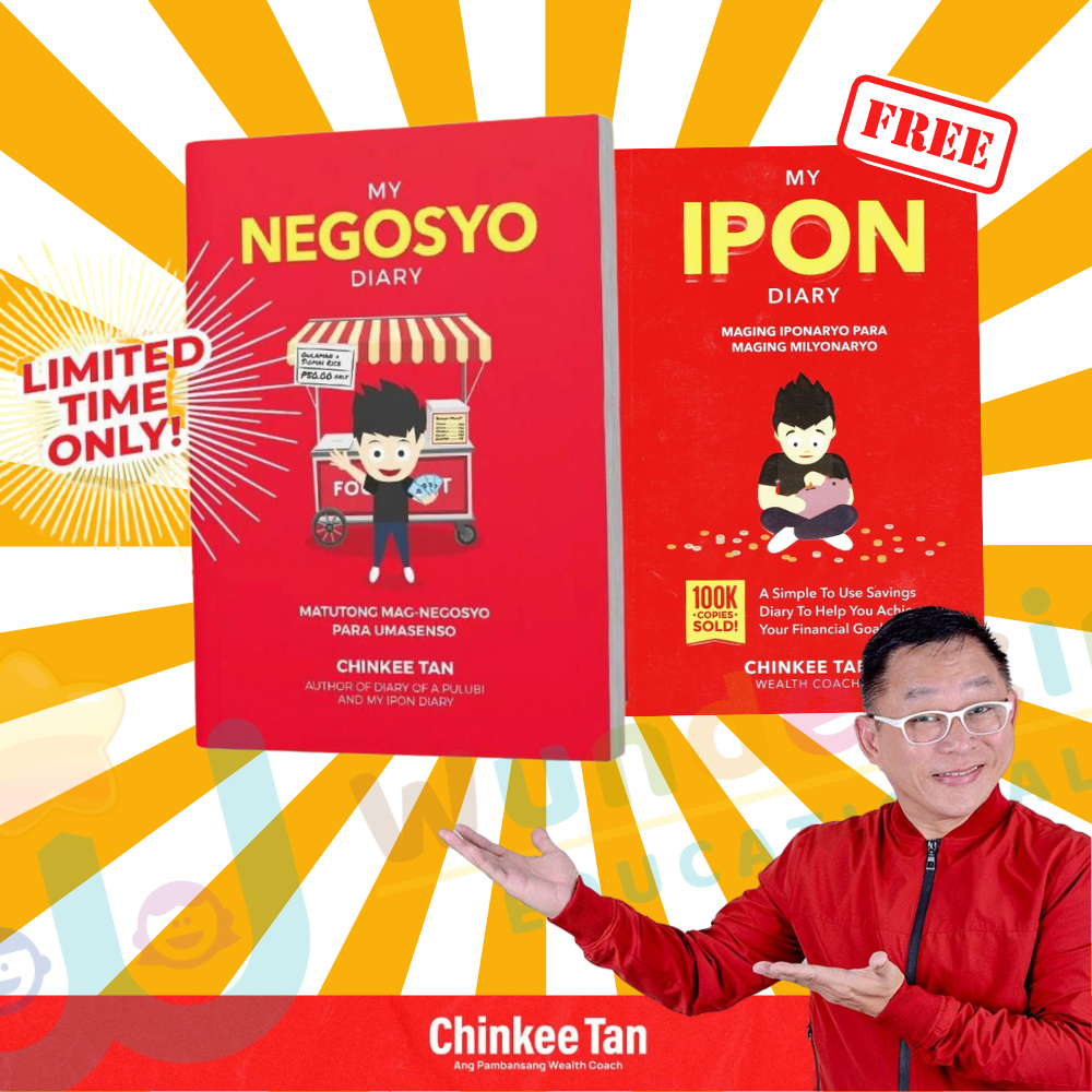 IPONegosyo BOOK BUNDLE (NEGOSYO + IPON DIARY) BY CHINKEE TAN | Shopee Philippines