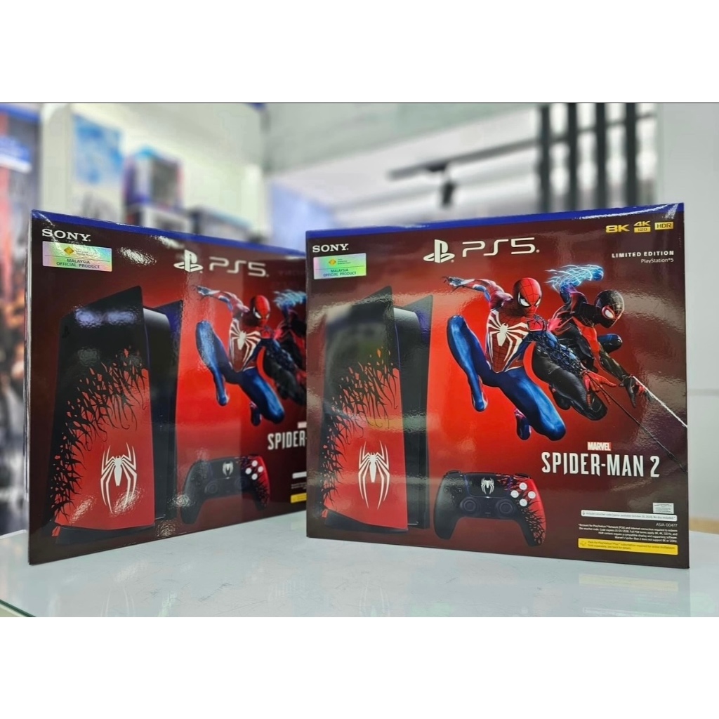 Full Set Original Sony Playstation 5 Disc Marvels Spider Man 2 Limited