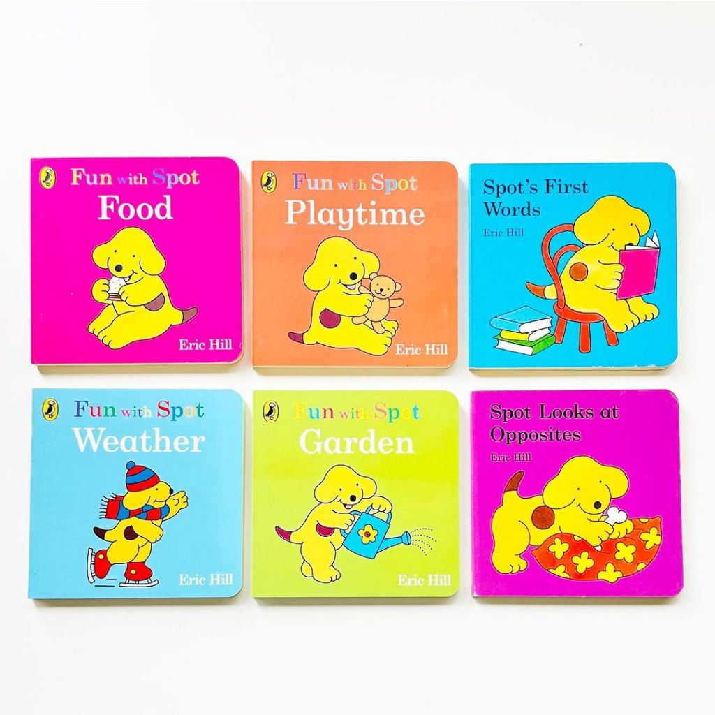Fun With Spot: Weather / Playtime / Food / Garden (Board Book) | Shopee ...
