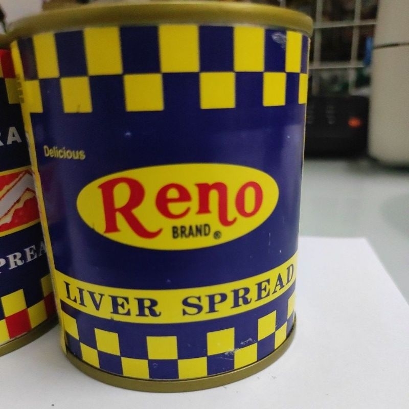 Reno Liver Spread 230g Big Can Spicy | Shopee Philippines