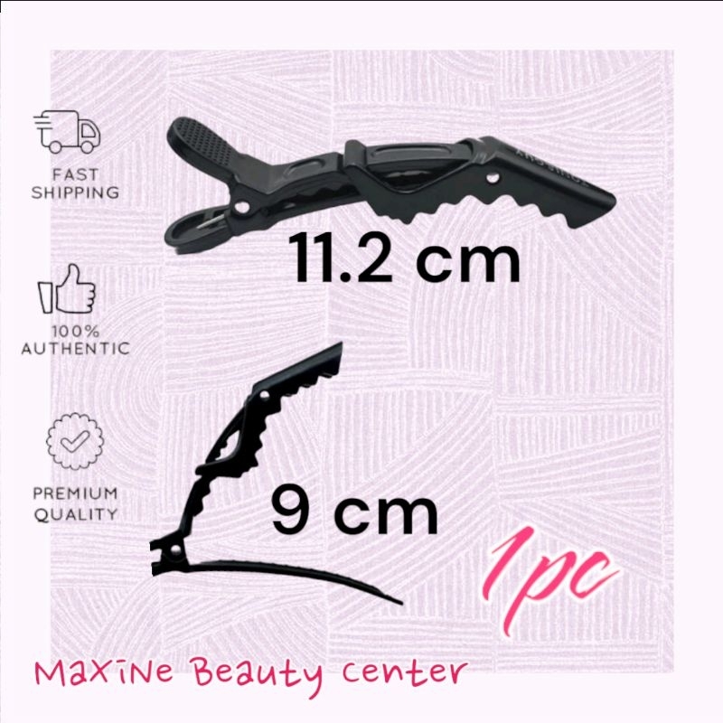 CROCODILE CLIP assorted color salon professional sectioning clip ...