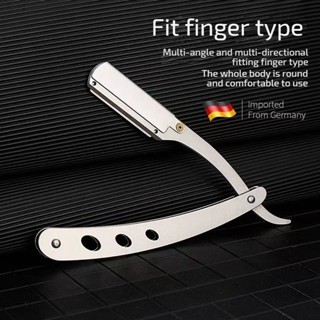 Labaha Folding Barber Razor Shaver Edge Manual Steel Trimming Beard ...