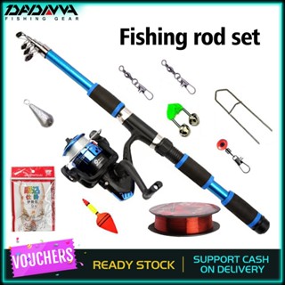 Fishing Rod and Reel Set Fishing Rods Set Full Set Fish rods 1.8m ...