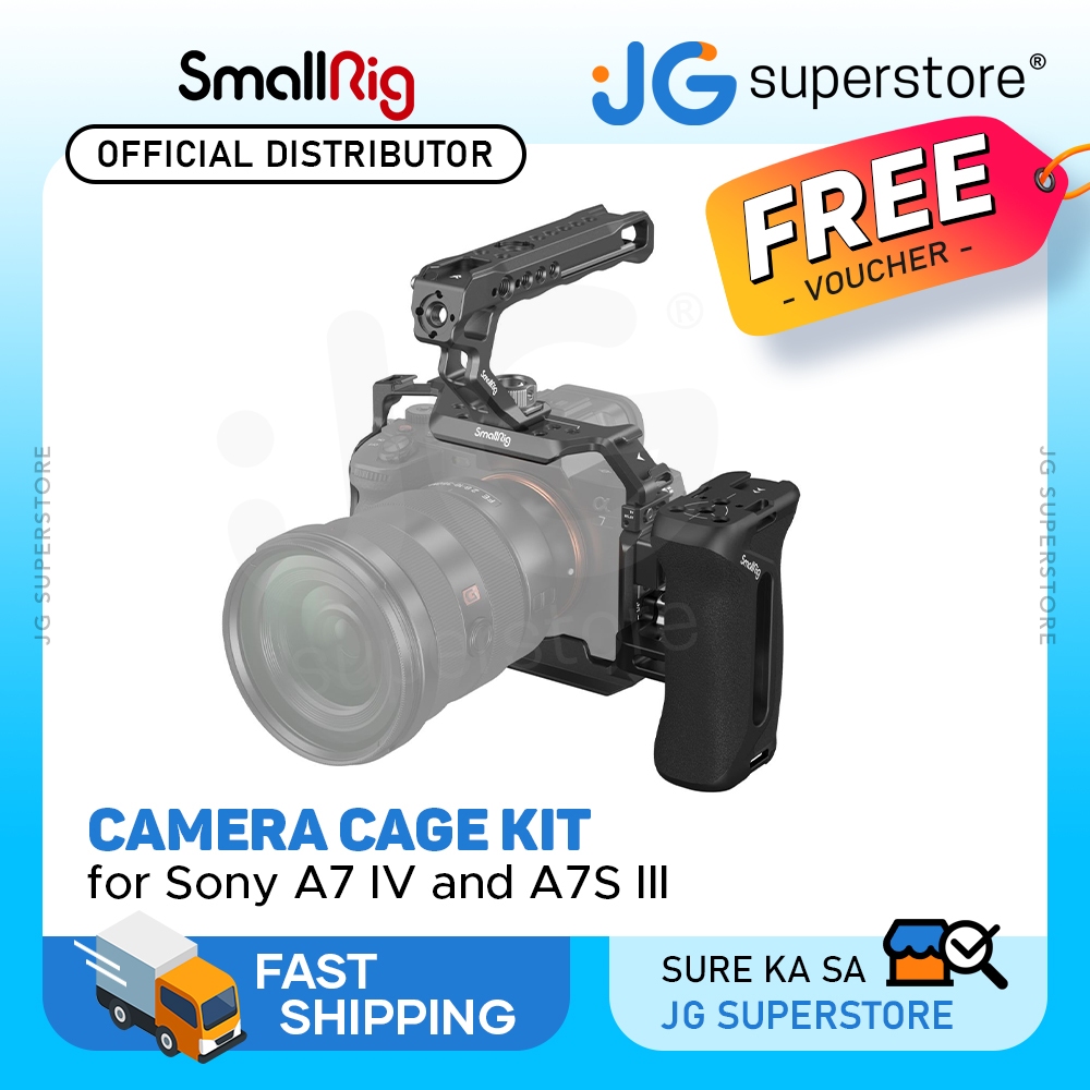 SmallRig Professional Camera Cage Kit for Sony A7 IV and A7S III ...