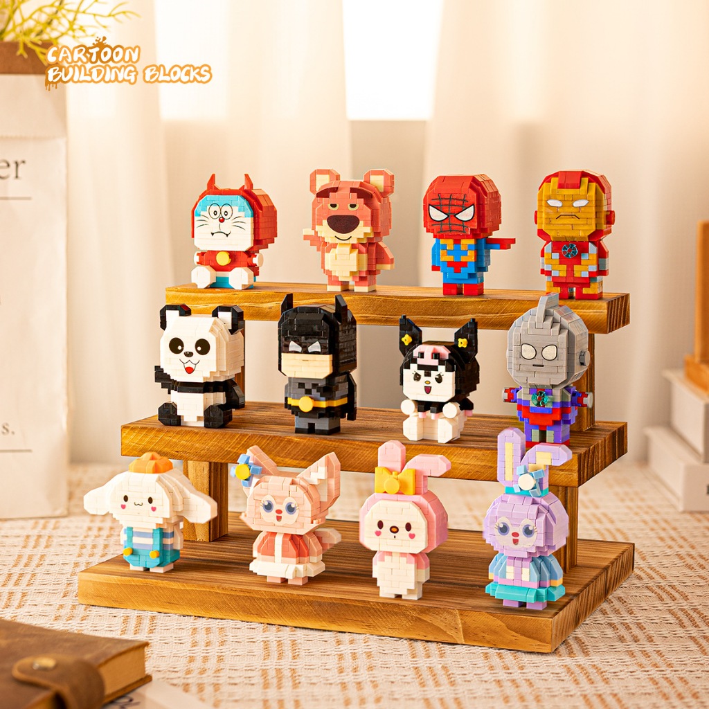 dc building block toys compatible with anime character building block ...