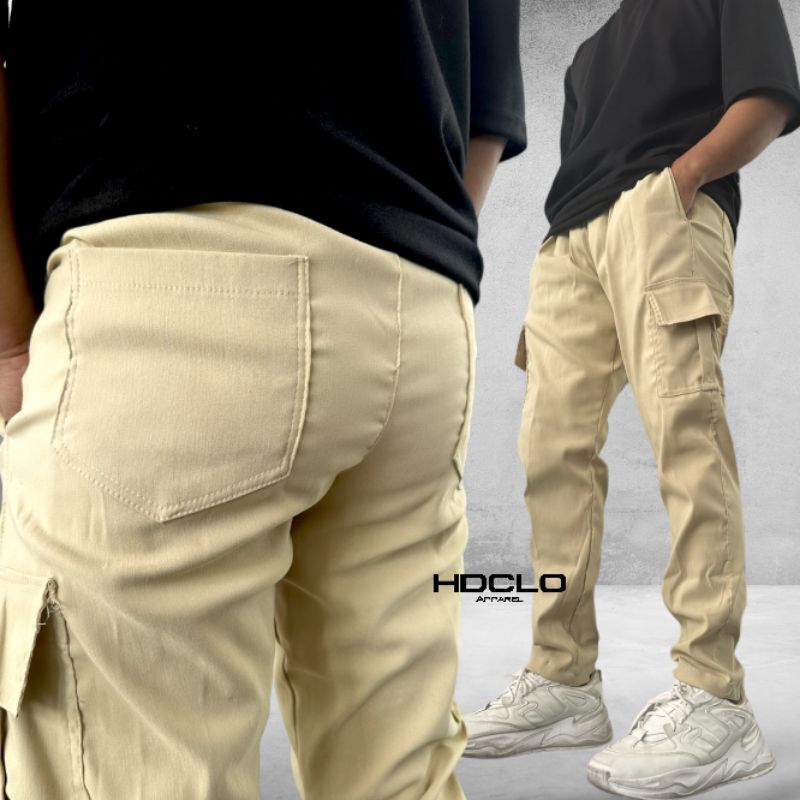 6 Pockets Baston Cargo Pants ( Semi Skinny Fit) | Maong Type | Makapal ...