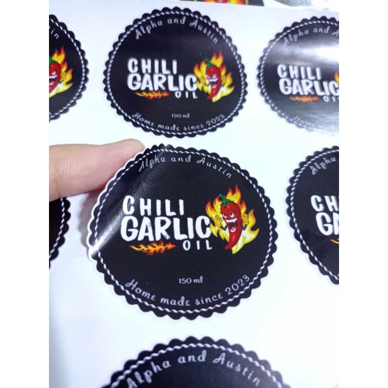 Product sticker label (100pcs) | Shopee Philippines