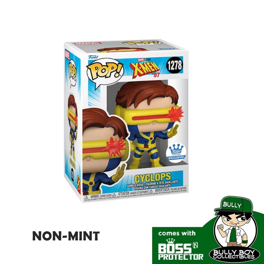 Funko POP! Marvel: X-Men 97 - Cyclops (Funko Shop) NON-MINT 1278 With ...