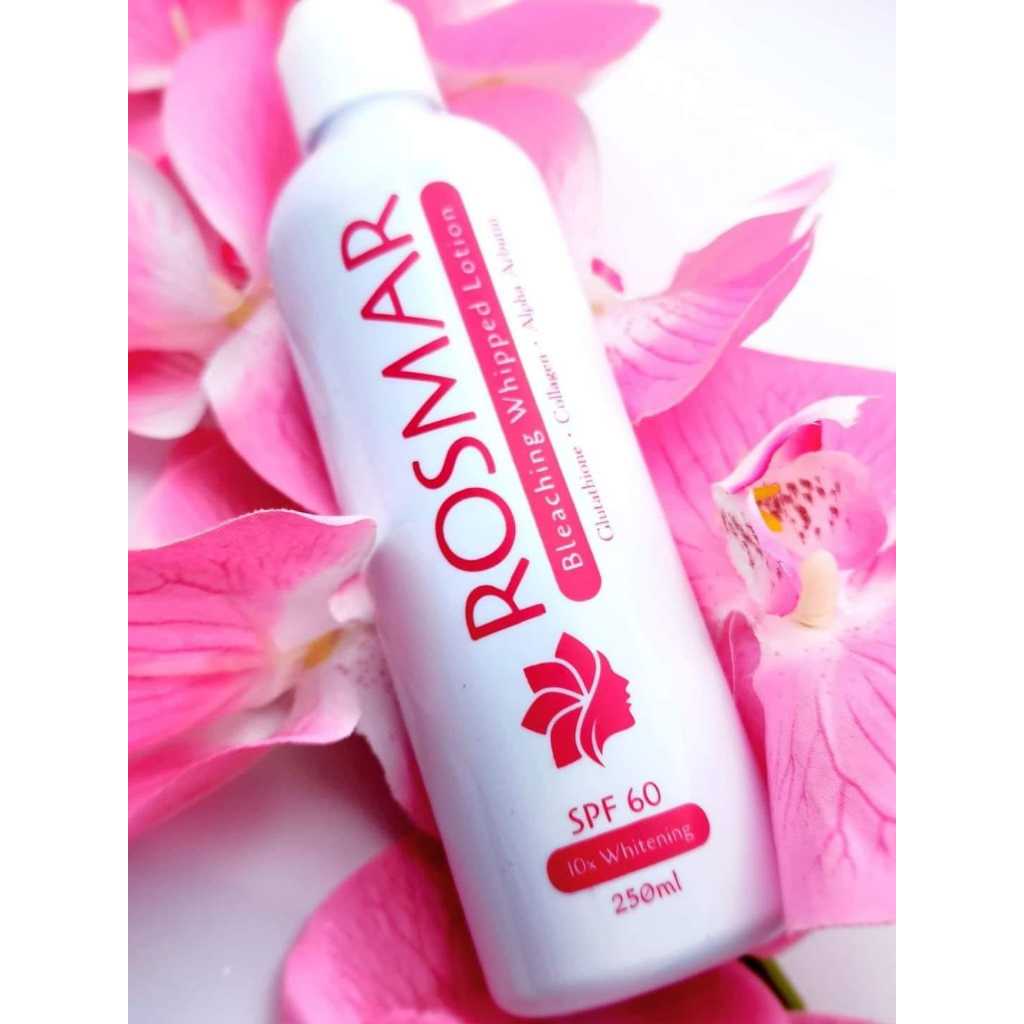 Rosmar Bleaching Whipped Lotion w/ Spf60 ( 250ml) | Shopee Philippines