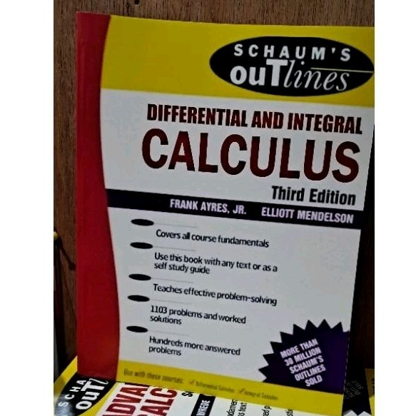 Schaums Outline Differential and Integral Calculus Brand-new Onhand ...