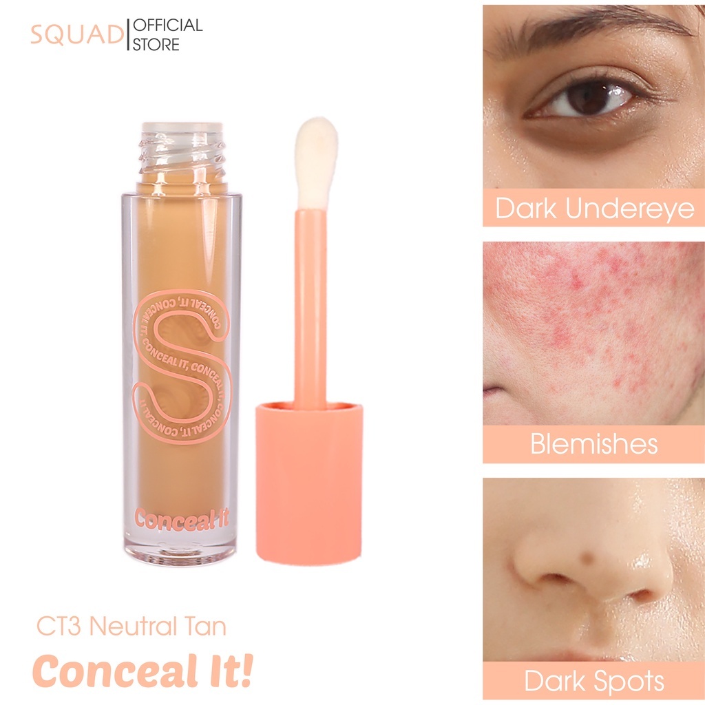 Conceal It Concealer in CT3 by Squad Cosmetics | Shopee Philippines