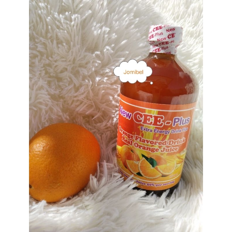 New Cee Plus Orange flavored drinks Vitamin C 500 ml | Shopee Philippines