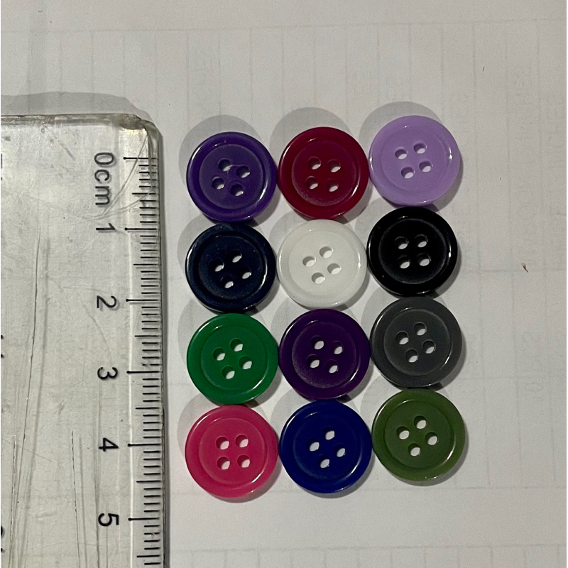 100pcs Buttons / Uniform Buttons 1.2cm | Shopee Philippines