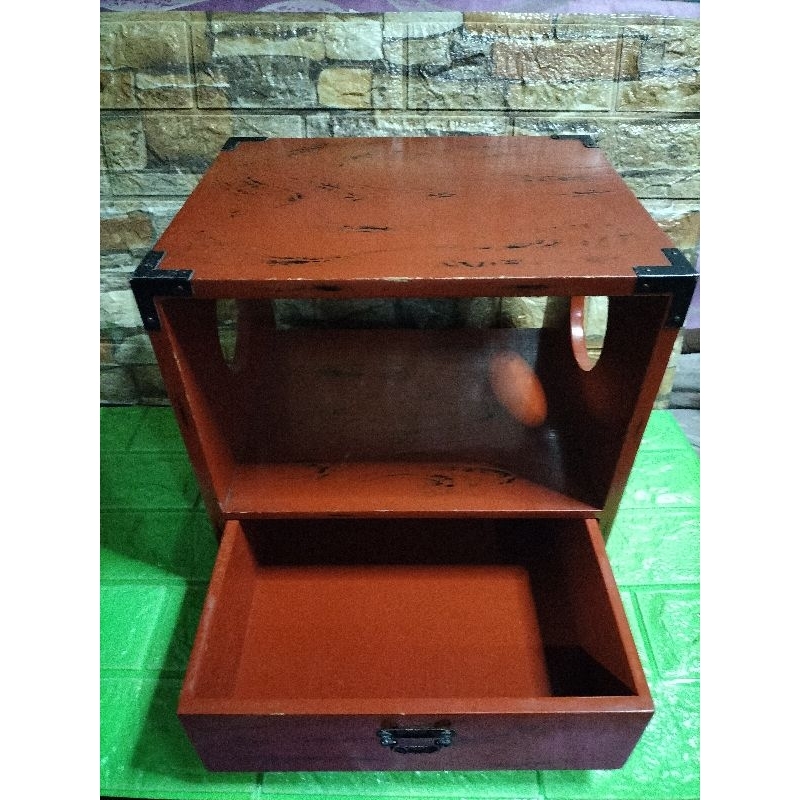 Japan Surplus Wooden Mini Drawer | Shopee Philippines