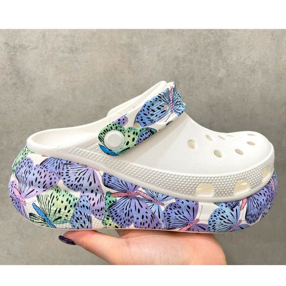 Crocs Women Kids Butterfly Classic Cutie Crush clog Sandals with Eco ...