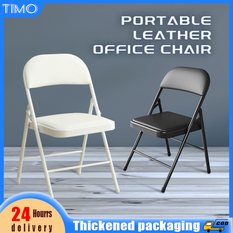 Home Folding Chair Backrest Chair Portable Office Chair Conference ...