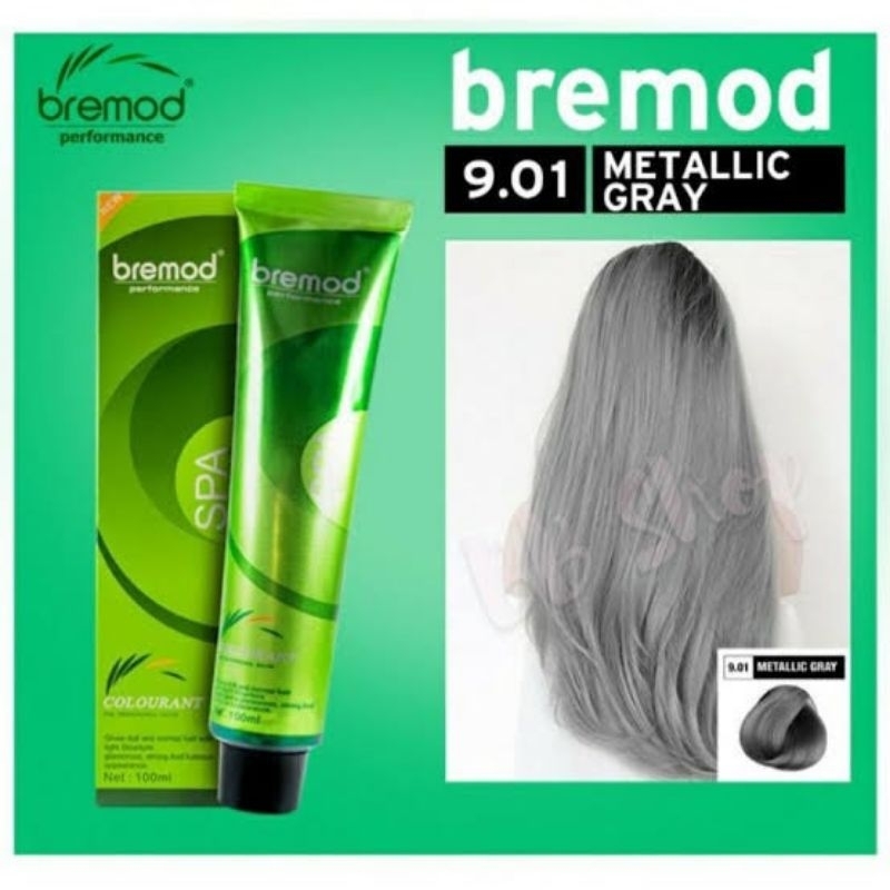 bremod hair color metalic gray, | Shopee Philippines