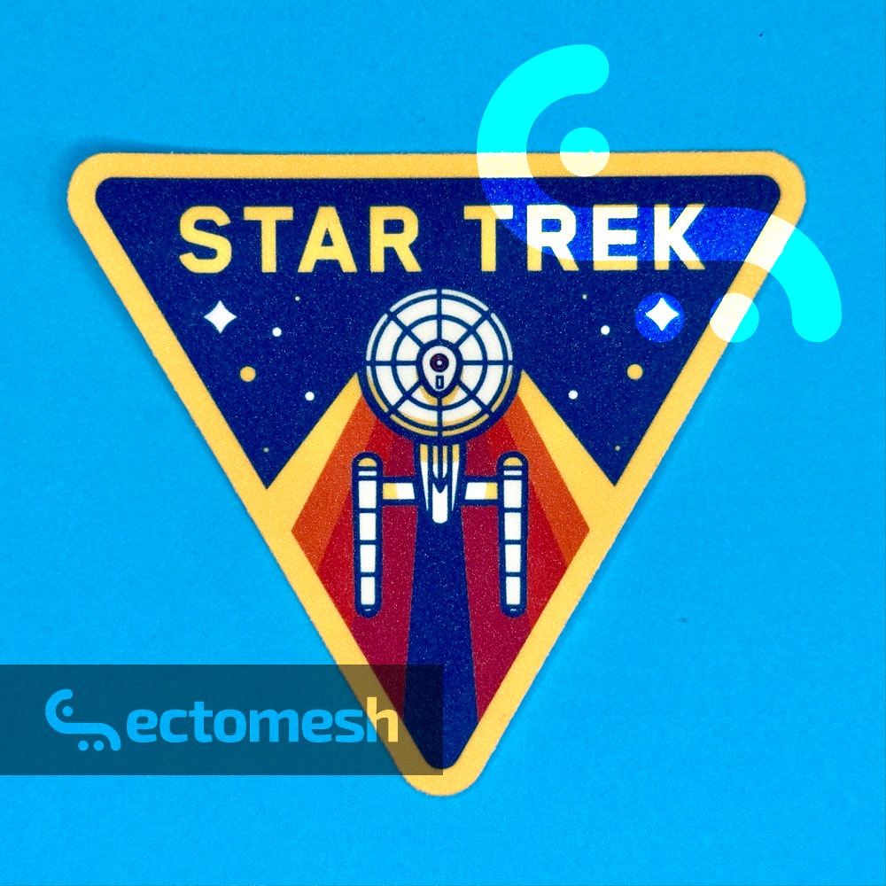 Star Trek Triangle Badge A - Vinyl Waterproof Sticker | Shopee Philippines
