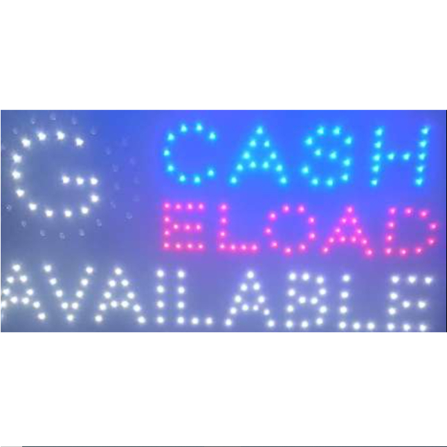 GCASH Led Signage For Gcash Retailer and Sari-Sari Store Eload or Cash ...