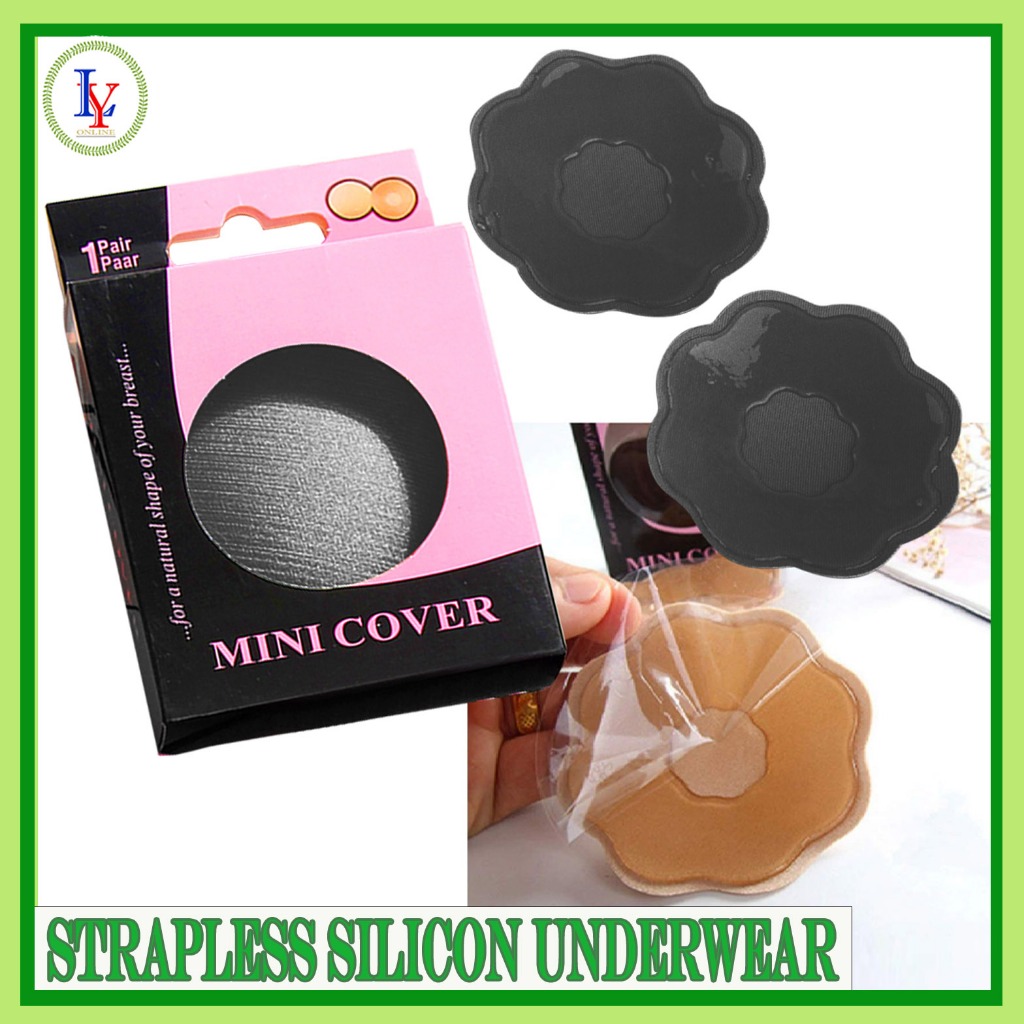 Strapless Silicon invisible Bras Female backless Underwear | Shopee ...