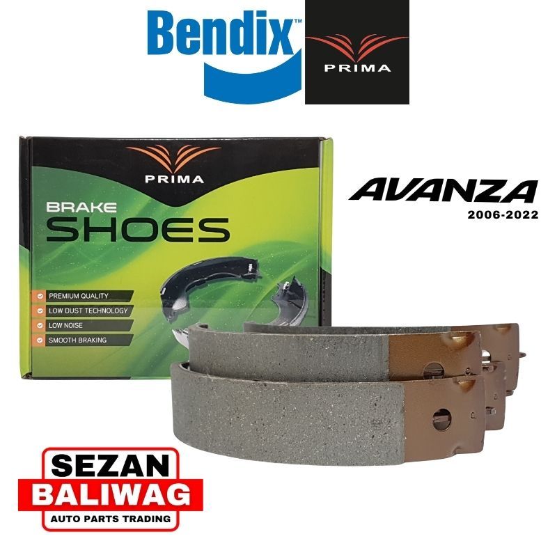 BENDIX PRIMA BRAKE SHOE AVANZA 2006-2022 PBS5027 | Shopee Philippines