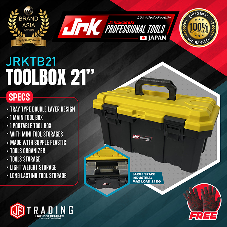 JR Kawasaki Tool Box 18 | 21 inches High Quality With FREEBIES ♦JF ...