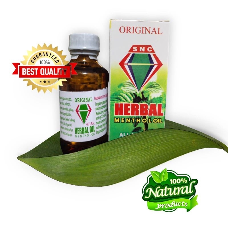 SNC Herbal Menthol OiL (60ml) | Shopee Philippines